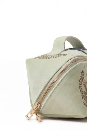 ELIZABETH SCARLETT Wild Orcas Open Flat Makeup Bag