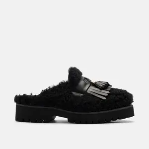MARC NOLAN Hollis Tassel Mule - Black
