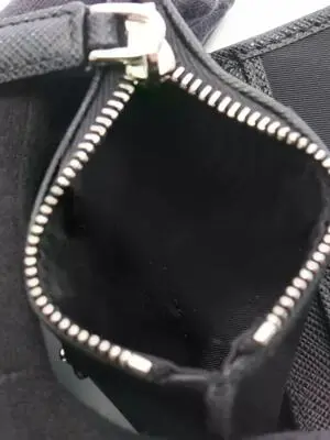 Prada Re-nylon Saffiano Leather Bi-fold Wallet
