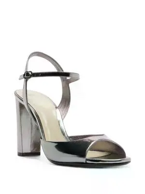 ALEXANDRE BIRMAN Amy Metallic Leather Sandals