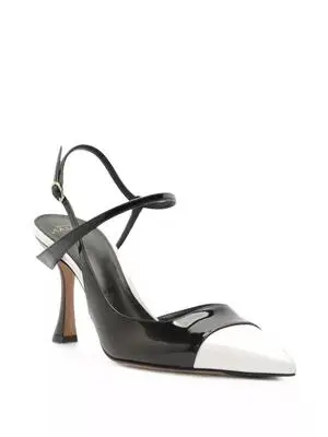 ALEXANDRE BIRMAN Tita Wrap Cap-toe Pumps