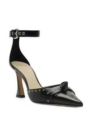 ALEXANDRE BIRMAN Clarita Eyelet-embellished Pumps