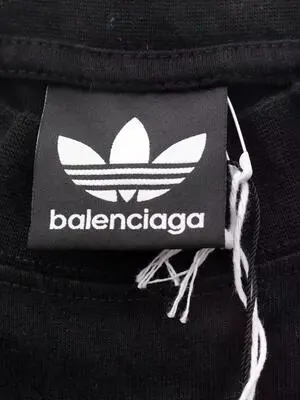 Balenciaga X Adidas Logo-embroidered Oversized T-shirt