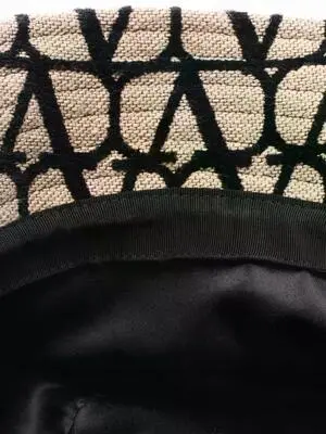 Valentino Garavani 2010s Toile Iconograph Bucket Hat