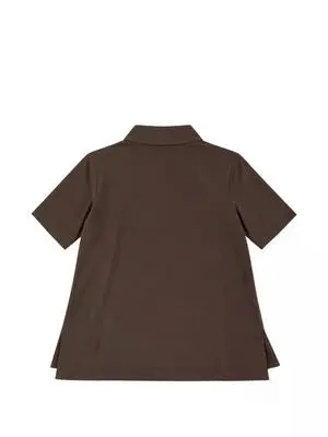 Seventy Scarf-detail V-neck Blouse