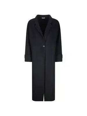 M.S.M. Single-breasted Wool Coat