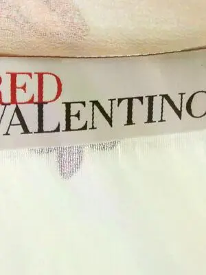 Red Valentino Pleated Midi Dress