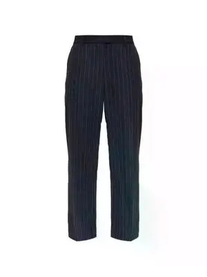 Baum Und Pferdgarten Noemie Pinstripe Trousers - Blue