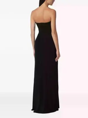 Christopher Esber Arced Palm Strapless Dress