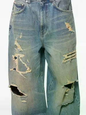 LLC Distressed Loose-fit Jeans