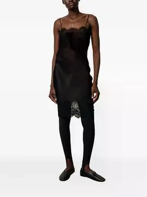 HERSKIND Linus Lace-trim Dress - Black