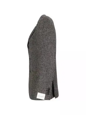 LUIGI BIANCHI Prince Of Wales Check Blazer