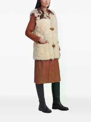 Vintage Two-piece Leather Coat
