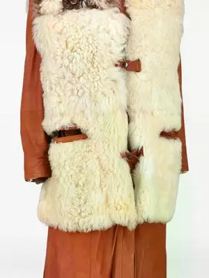 Vintage Two-piece Leather Coat