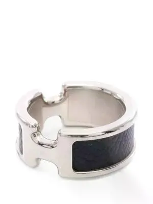 Hermès 2010s Olympe Pm Leather-detail Ring