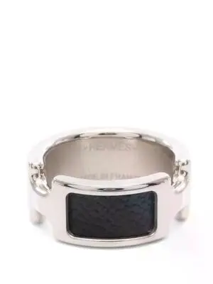 Hermès 2010s Olympe Pm Leather-detail Ring