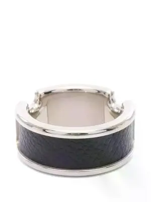 Hermès 2010s Olympe Pm Leather-detail Ring