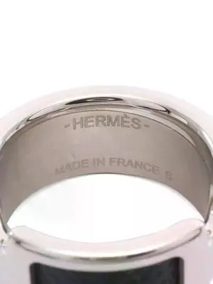 Hermès 2010s Olympe Pm Leather-detail Ring