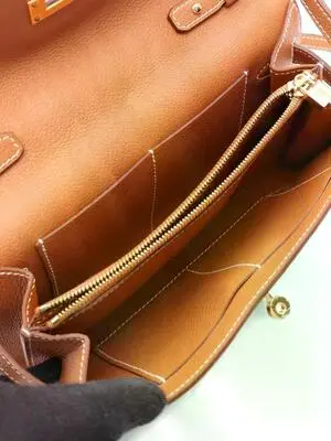 Hermès Kelly To Go Logo-detail Clutch Bag