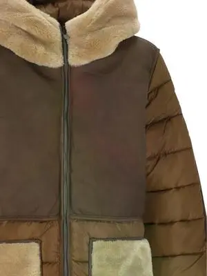 SAVE THE DUCK Faux-fur-trim Quilted Padded Jacket