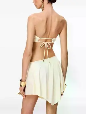 KOROBEYNIKOV Cut-out Hook-detail Mini Dress
