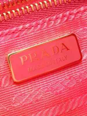 Prada 2020s Logo-plaque Handbag - Pink