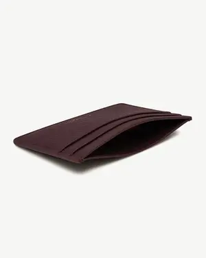 Strathberry 3 Slot Cardholder - Red