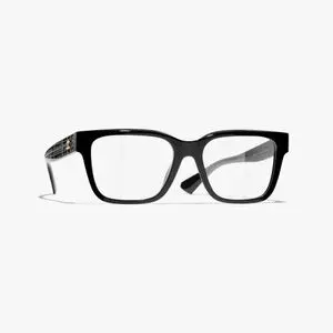 Chanel Square Eyeglasses Black
