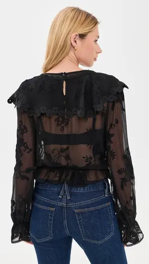 Paige Akari Silk Blouse
