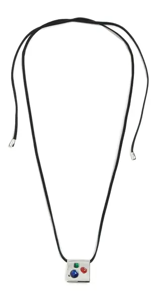 Éliou Tamayo Wrap Necklace - Silver