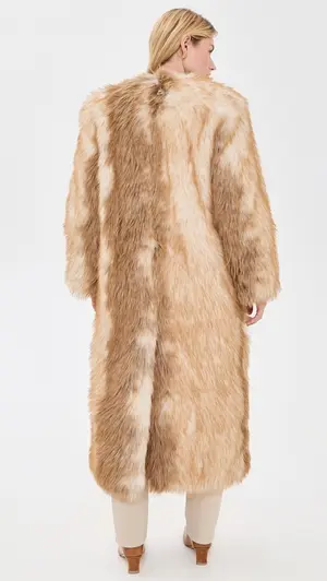 Apparis Solange Fox Maxi Coat