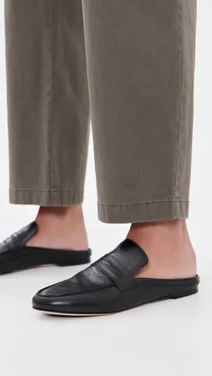JAMIE HALLER Penny Loafer Mules