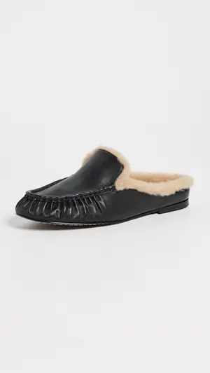Vince Tevin Shearling Mules