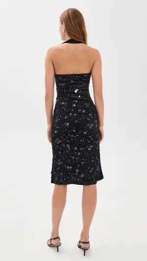 BAILEY ROSE Sequin Midi Dress