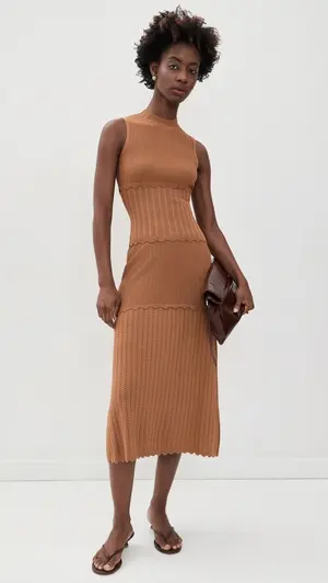 Solid & Striped The Amara Skirt - Camel