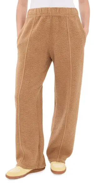 ASHER Palmer Wide Leg Pants - Teddy