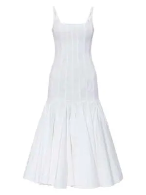 Jacquemus La Robe Agave In Cotton Poplin