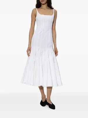 Jacquemus La Robe Agave In Cotton Poplin