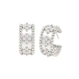 UCHI & SOTO Kinmokusei Bead Floral Earrings