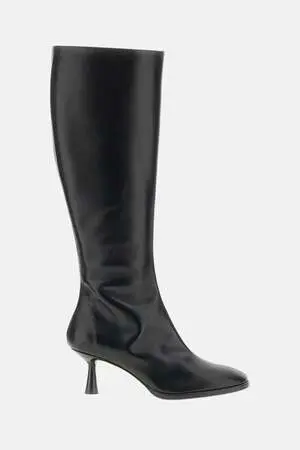 AeydĒ Stivali In Pelle Catherine In Pelle - Nero