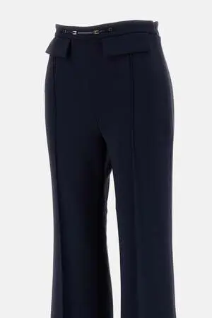 Elisabetta Franchi Pantalone In Crêpe Stretch