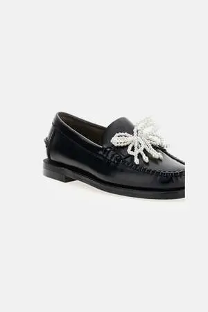 SEBAGO Mocassini Dan Pearls In Pelle - Black