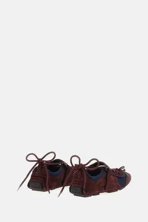 SHUSHU/TONG Ballerine In Pelle Con Fiocco - Multicolore