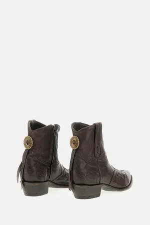 MEXICANA BOOTS Stivaletti Stitched 7 Plus Con Ricami