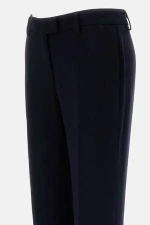 Alberto Biani Pantaloni Slim In Cady - Blu