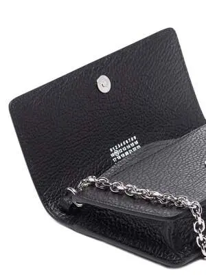 MAISON MARGIELA Four Stitches Chain Wallet - Black