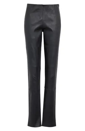 ARMA Marlon Stretch Leather Leggings - Black