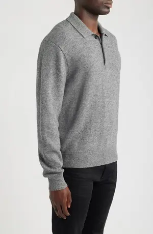 Madewell Frances Wool & Cotton Polo Sweater