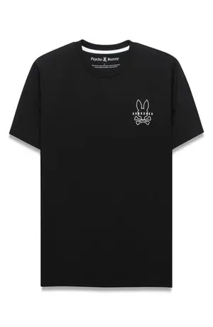 Psycho Bunny Piers Back Graphic Pima Cotton T-shirt