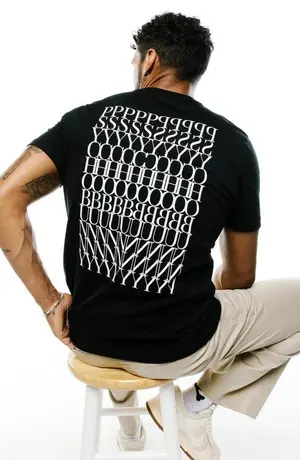 Psycho Bunny Piers Back Graphic Pima Cotton T-shirt